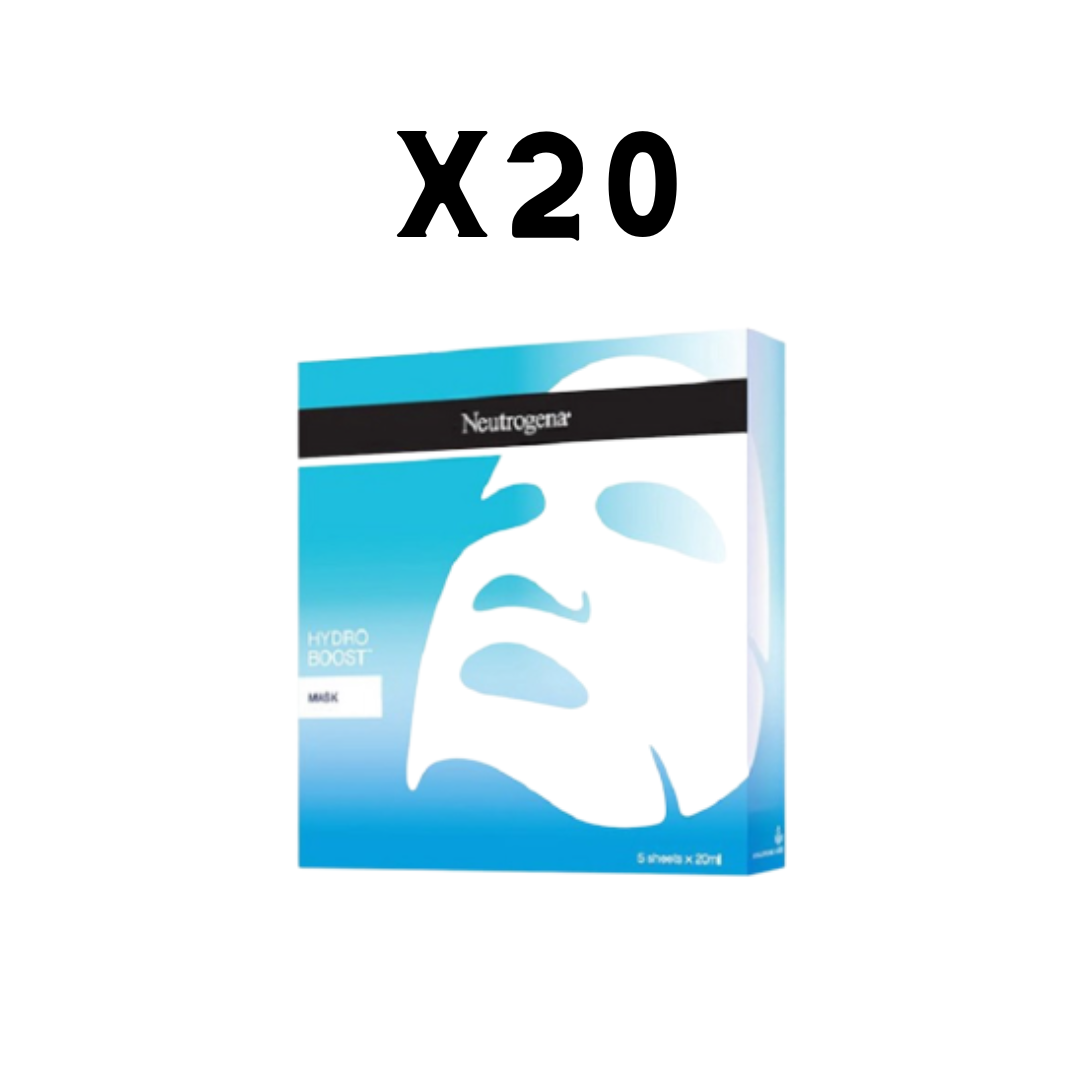 Neutrogena Hydro Boost Mask 5’s (20 Units) – NCW TRADING SDN BHD